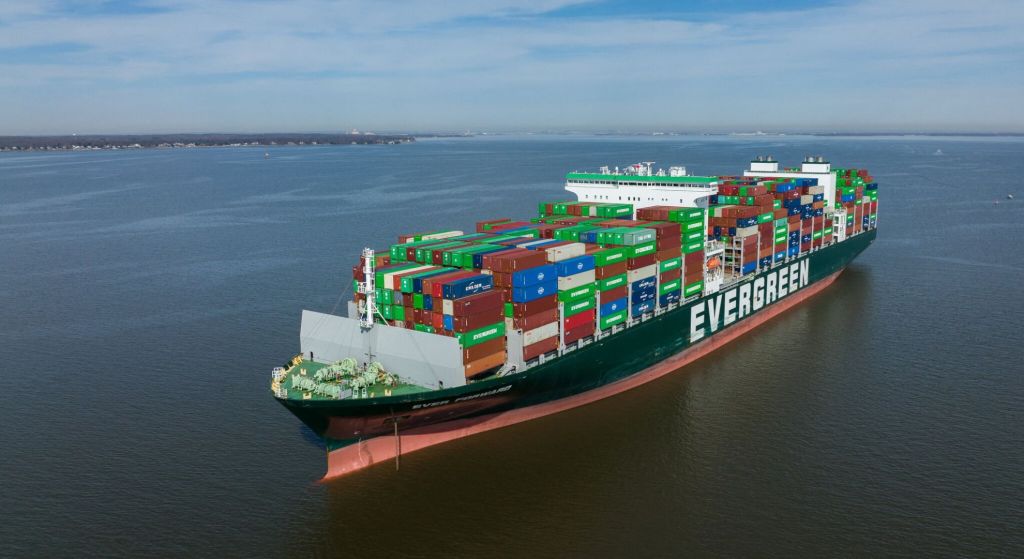 The Evergreen Ship: World's largest container ship