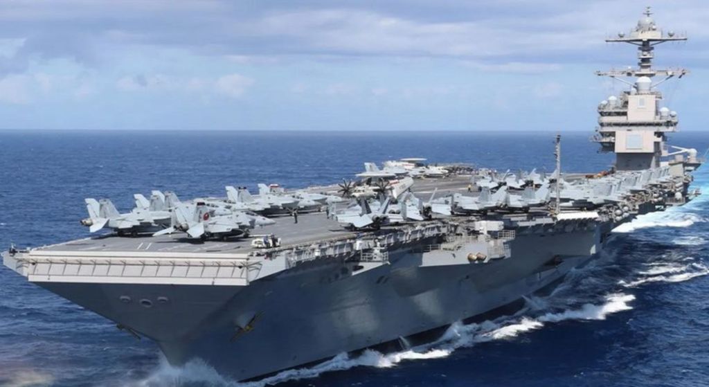 Exploring USS Gerald R. Ford Aircraft Carrier (Updated)