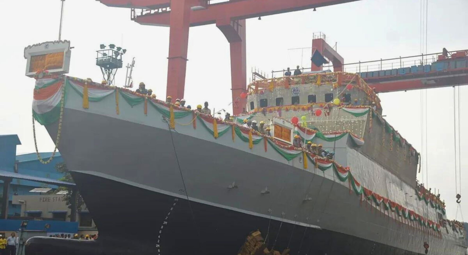 Indian Navy's 4th Anti-Submarine Warfare Craft 'Amini' Launched