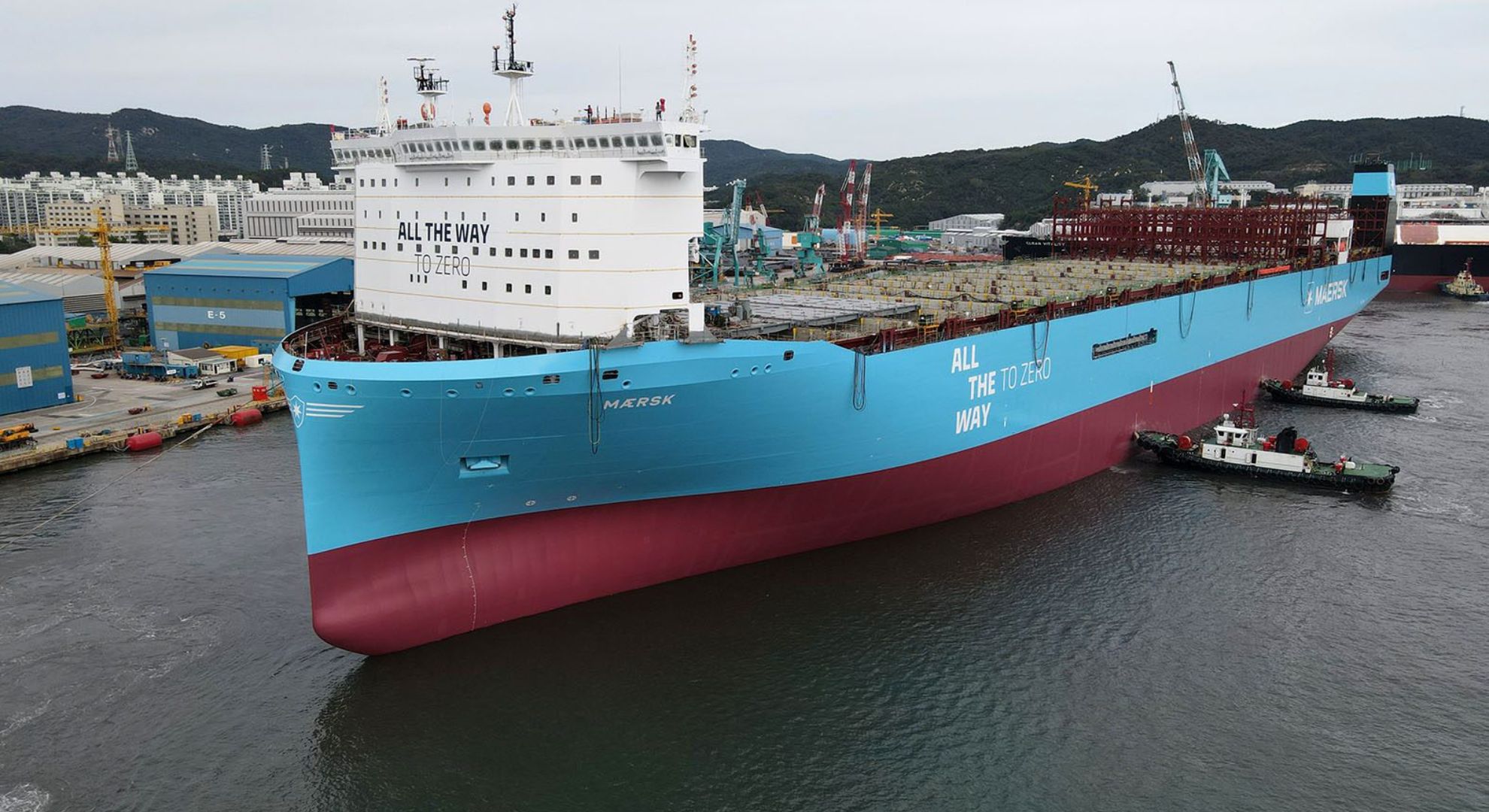 Maersk launches Asia's first large Methanol-enabled vessel - Orbitshub