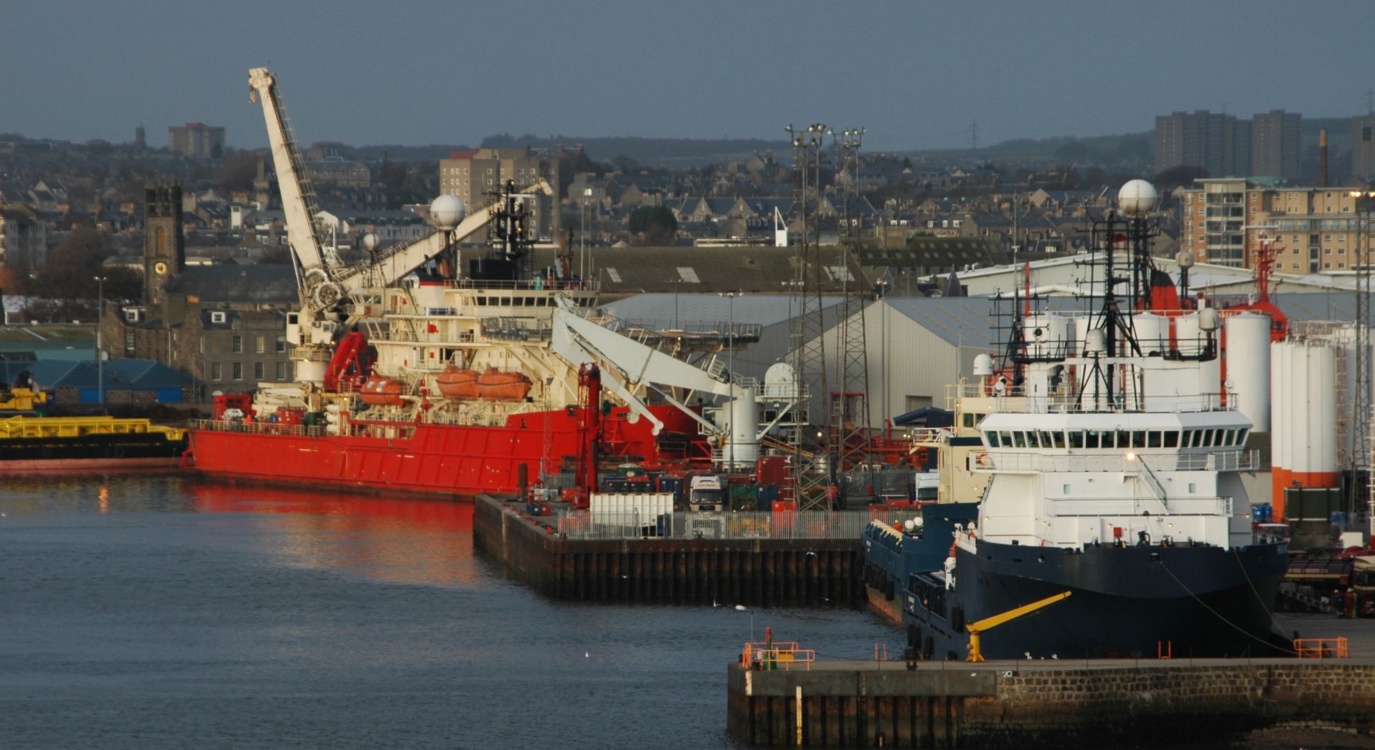 Aberdeen Harbour: Scotland's Thriving Port