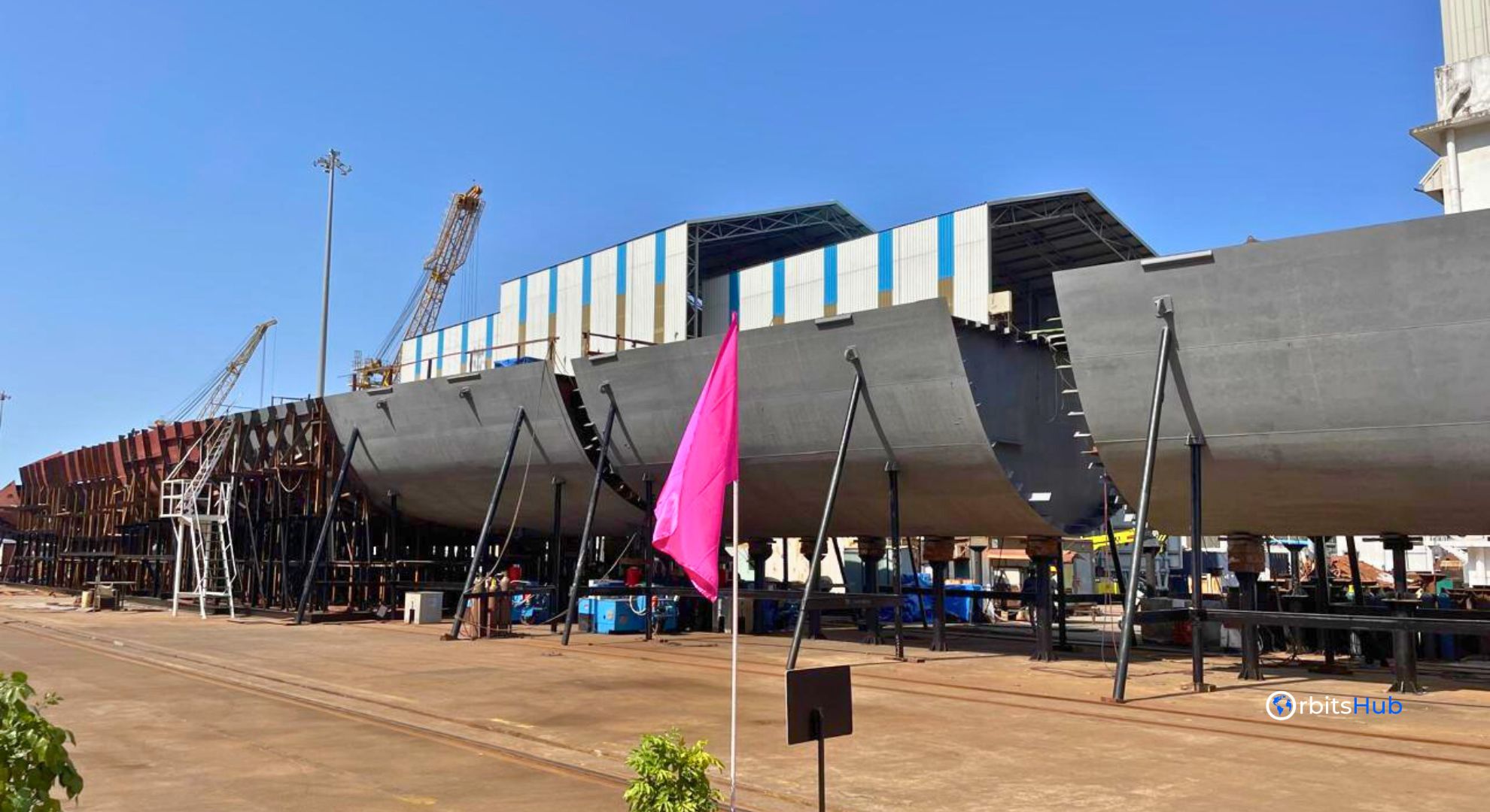 Keel Laying: Next-Gen Offshore Patrol Vessel at Goa Shipyard - Orbitshub