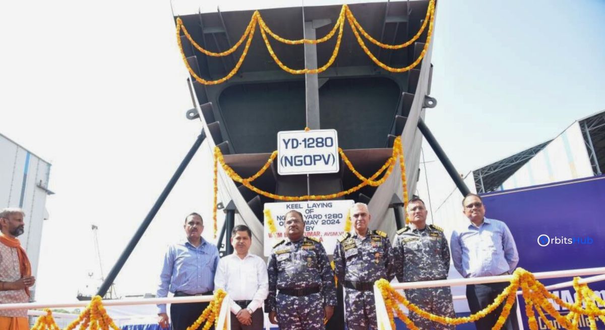 Keel Laying: Next-Gen Offshore Patrol Vessel at Goa Shipyard - Orbitshub