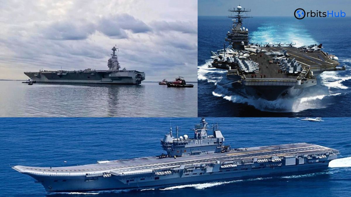 Top 10 Biggest Aircraft Carriers Worldwide: 2 from India - Orbitshub