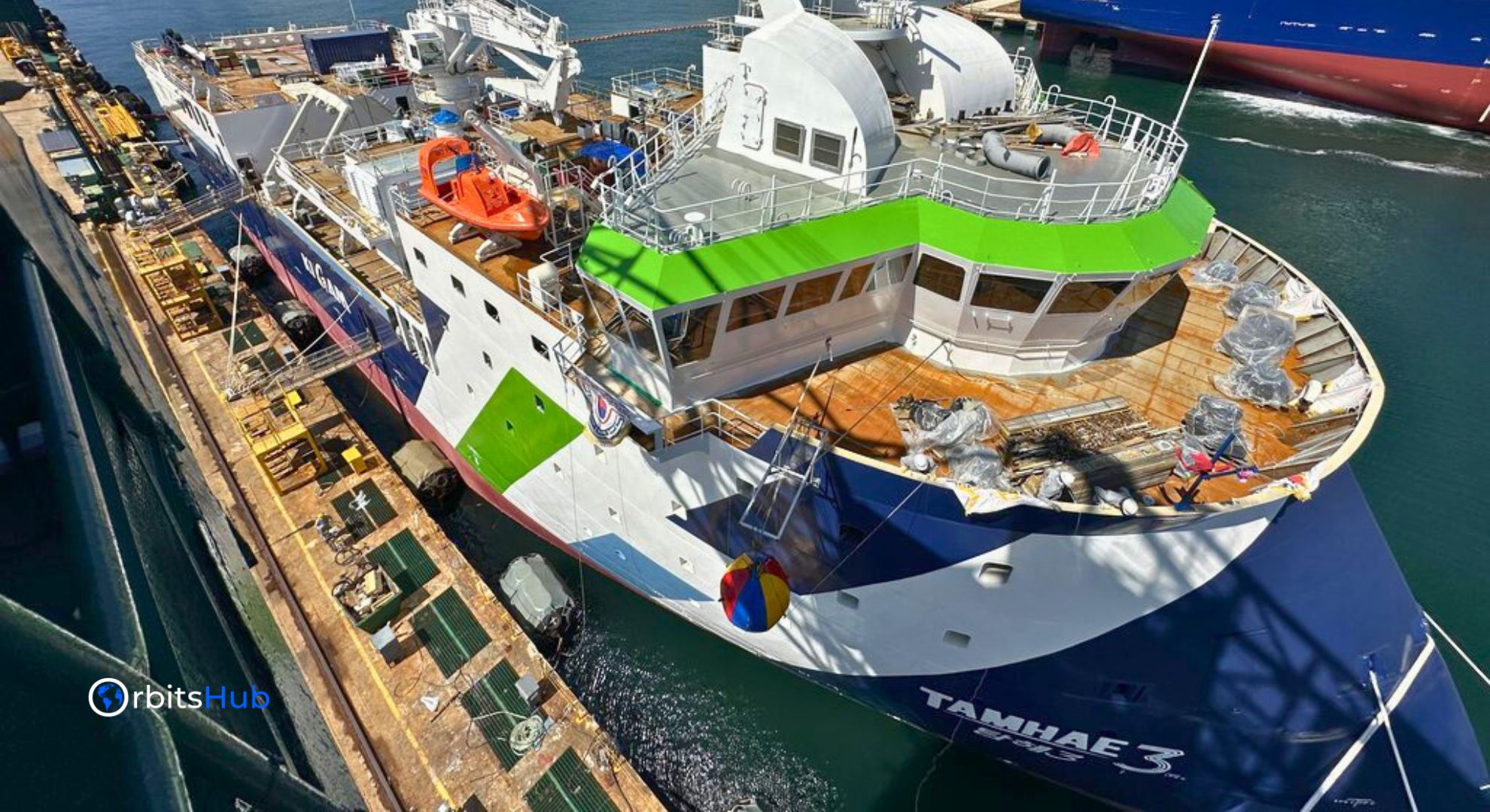 Korea Launches Its First Home-Built Geo Exploration Ship - Orbitshub