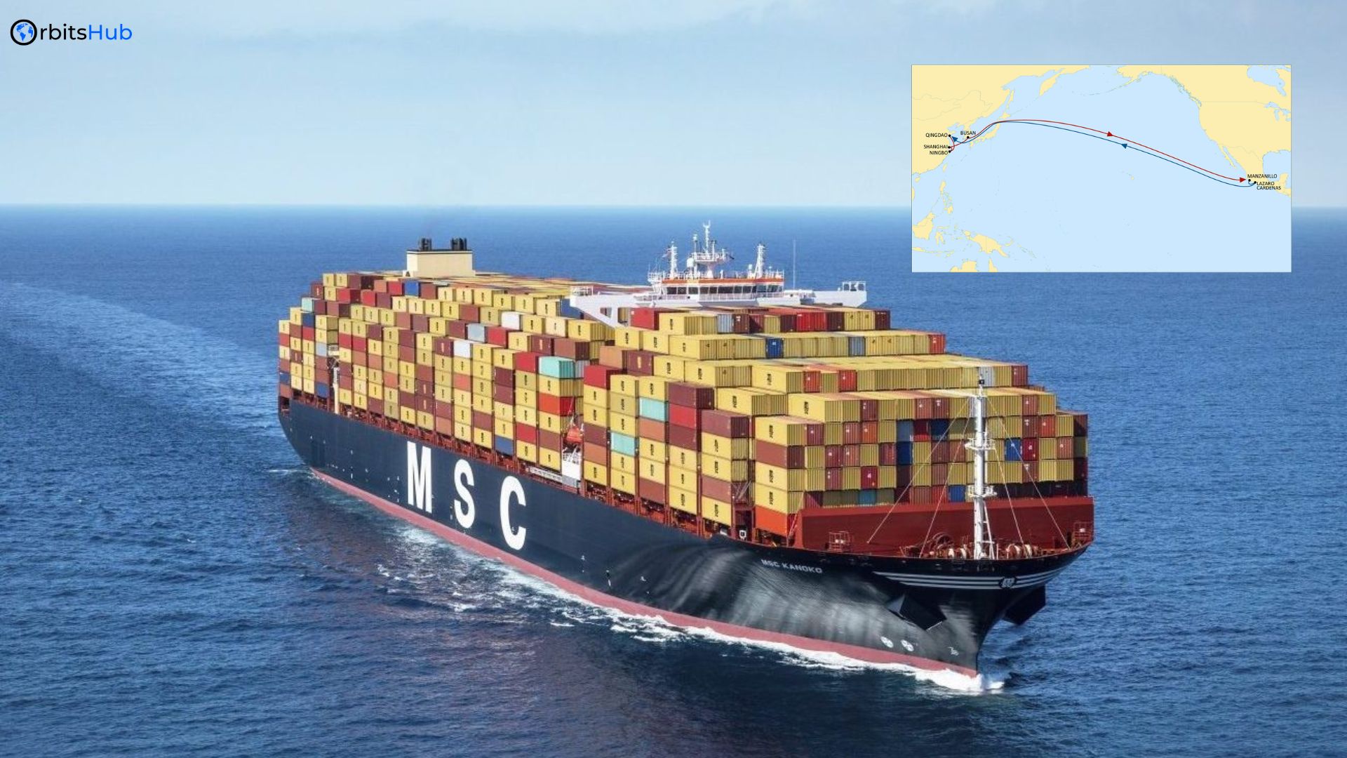MSC Reinstates Mustang Service Between Asia To USWC - Orbitshub