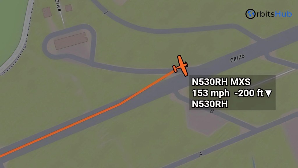 MX Aircraft MXS Crashes While Landing at Langley AFB